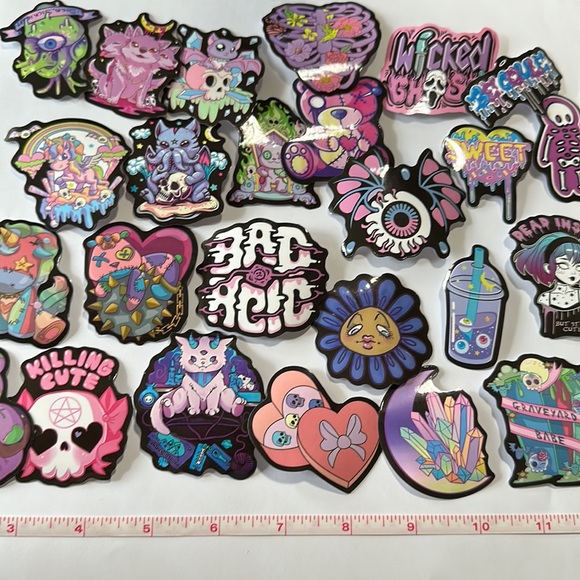 Office | 224 Stickers Punk Themed | Poshmark